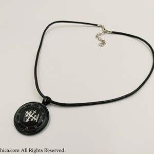 Dukante Sigil of Baphomet Necklace - Occult Demonolatry Seal or Pendant ...