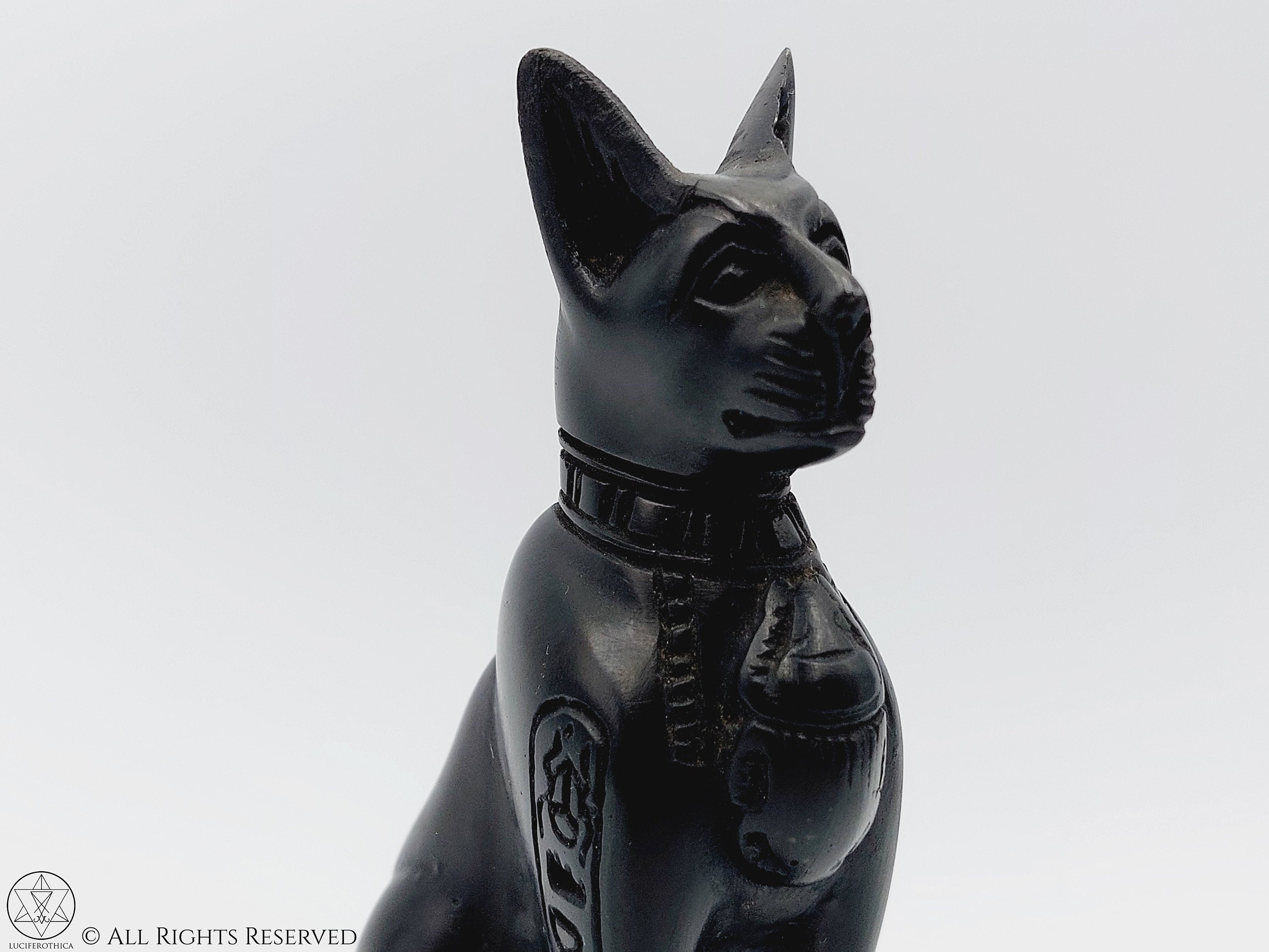 Vintage Bastet Cat Statue