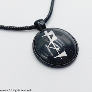 Sigil of Inanna Necklace - Occult Ishtar Pendant Love Akkadian ...