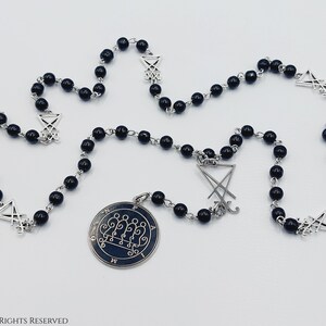 Sigil of Paimon Rosary - King Paimon Demonic Luciferian Lucifer ...