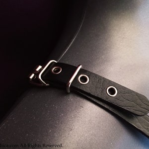 Luciferian Body Harness Big Sigil of Lucifer Gothic Occult Fetish Pu ...