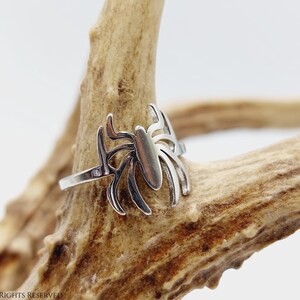Spider Ring (stainless Steel) - Tarantula Arachnea Gothic Creepy ...