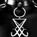 Sigil of Lucifer Body Harness Gothic Occult Fetish Luciferian Jewellery ...