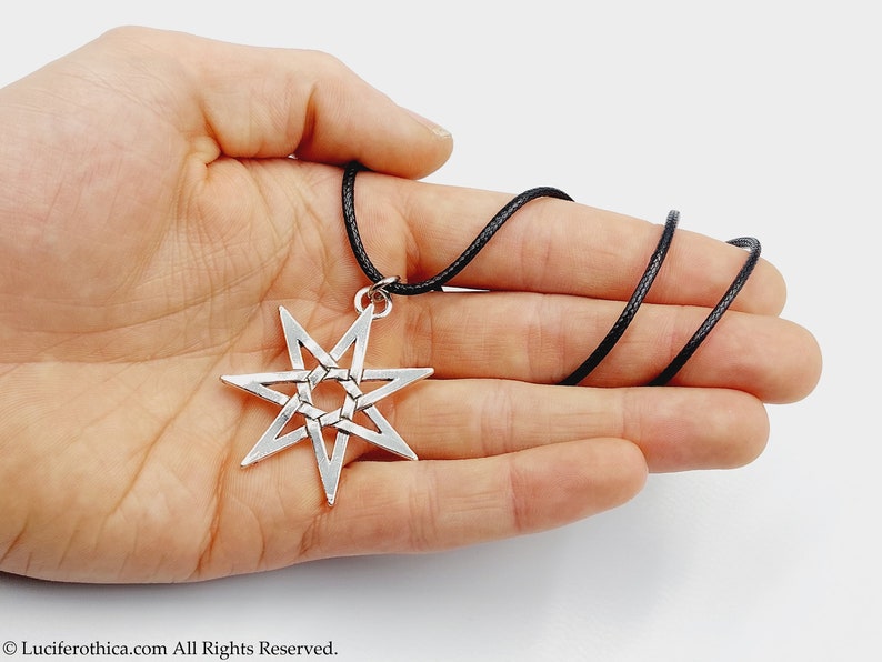 7 Pointed Pleiadian Elven Star 2 Style Options Sumerian - Etsy