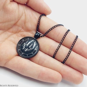 Sigil of Agaliarept Pendant - Occult Demon Goetia Dictionary Infernal ...