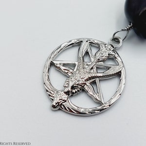 Baphomet Dog or Cat Collar Charm ( Clip on / Add On) - 2 Styles ...