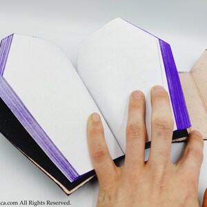 Vampire Ankh Coffin Leather Journal | Spellbook - Occult Vampire Book ...