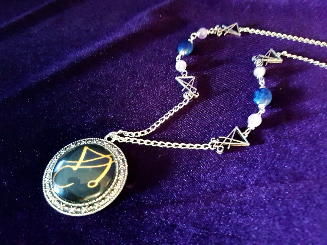 Dukante Sigil of Lucifer Medaillon - Occult Luciferian Seal of Lucifer ...