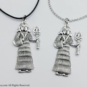Inanna / Ishtar Pendant (2 Options) - Sumerian Lilith Gift Pendant ...