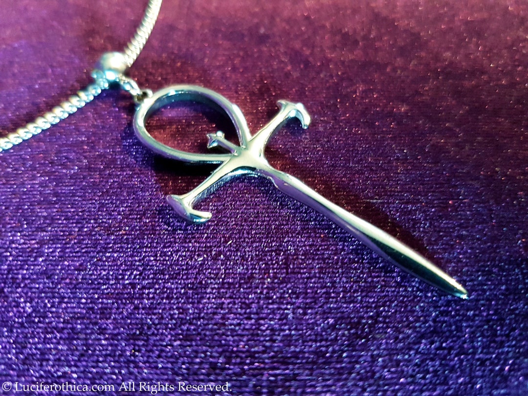 Vampire Ankh Pendant (2styles) - Occult Goth Gothic Dracula Order ...