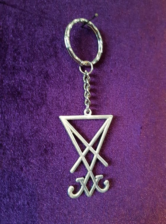 Luciferian Keychain (Big OR mini)