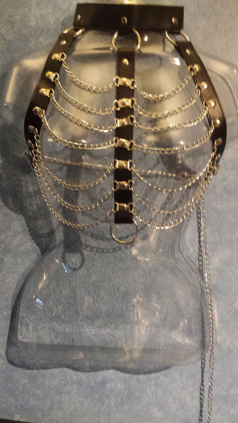 Body Skeleton Harness 6 Different Styles Gothic Occult - Etsy