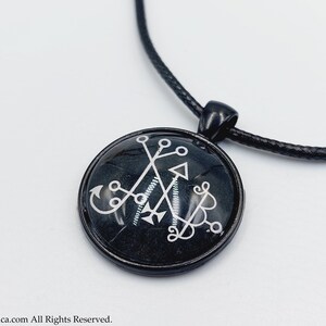 Sigil of Balam Necklace - Occult Demonic Love Demon Goetic Goth Gothic ...