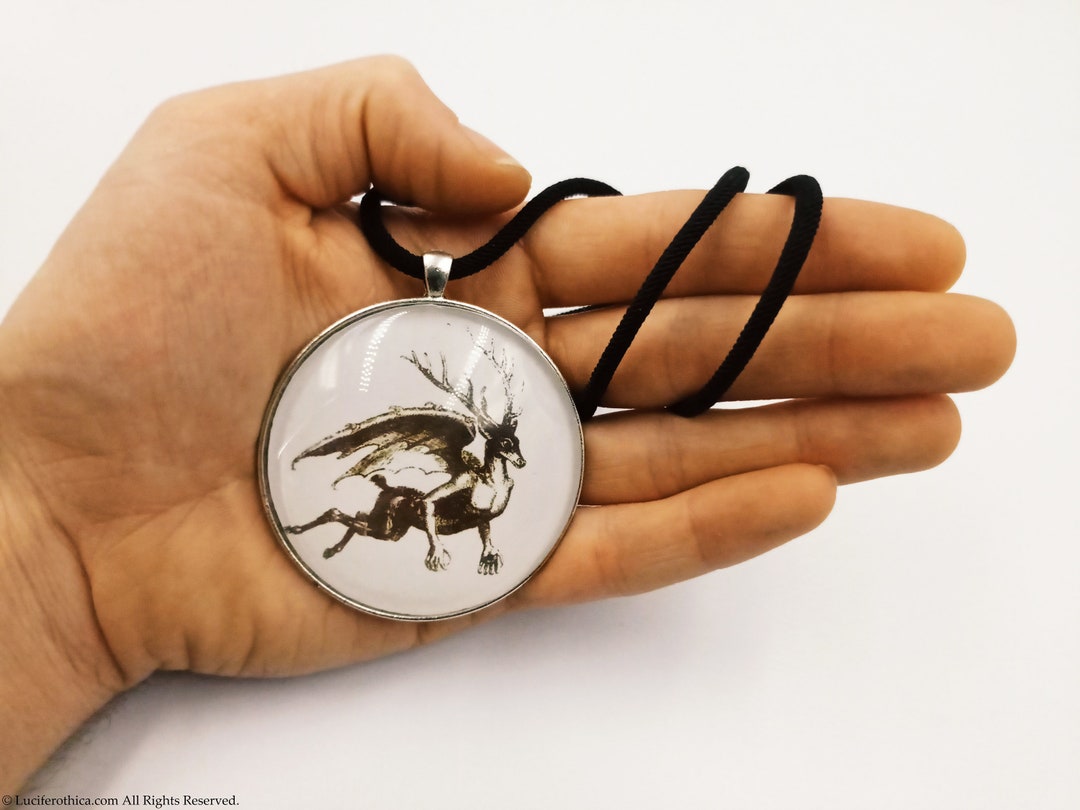 Furfur Necklace - Sigil of Furfur - Occult Left Hand Path Goetia Demon ...