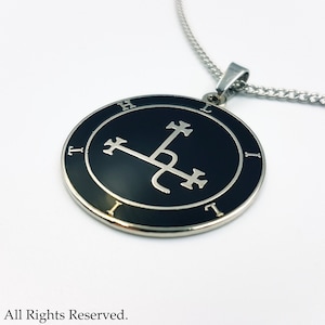 Sigil of Lilith Pendant Medallion - Left Hand Path Seal of Lilith ...