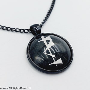 Sigil of Inanna Necklace - Occult Ishtar Pendant Love Akkadian ...