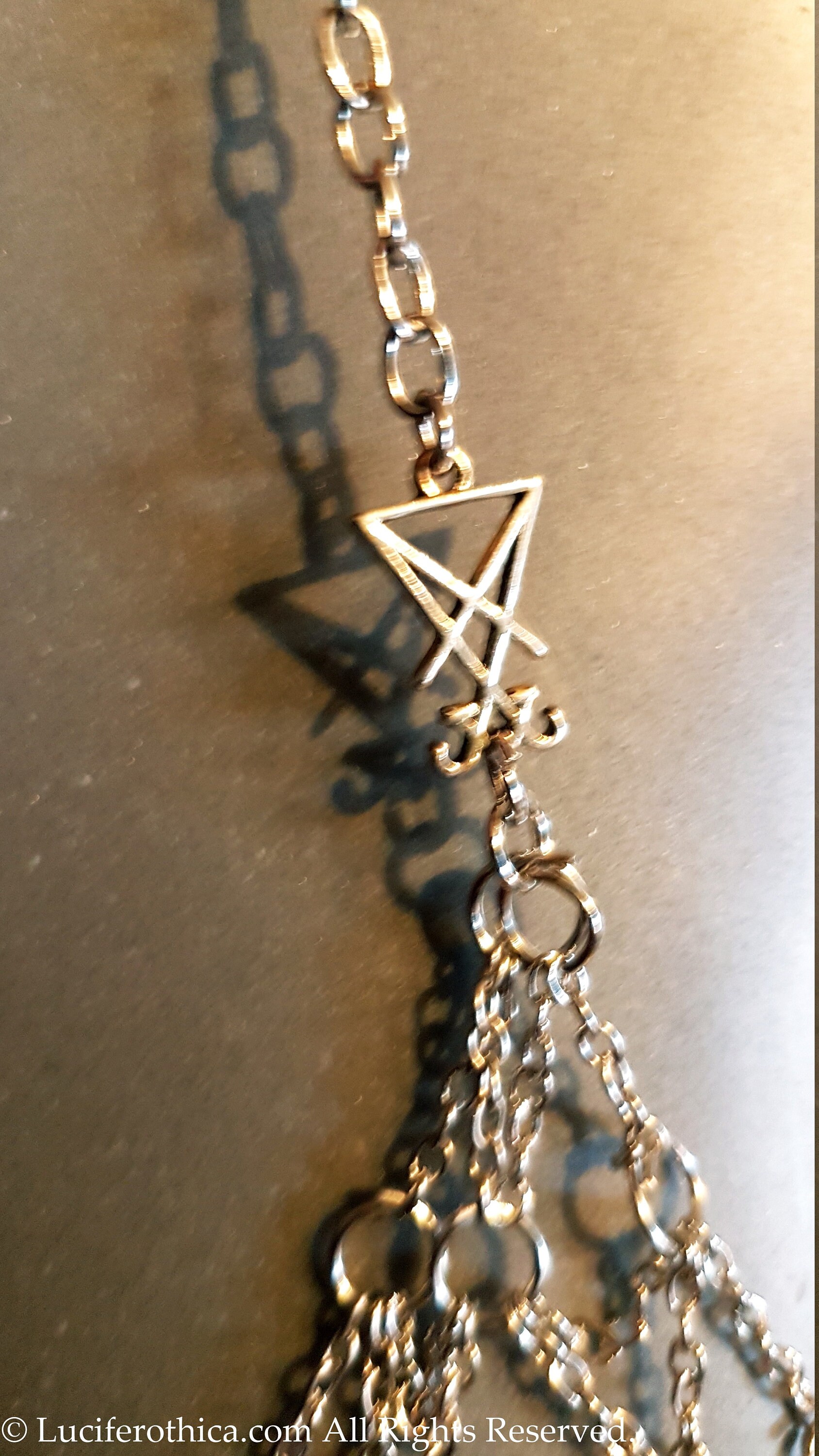 Sigil of Lucifer Bra and Body Chain