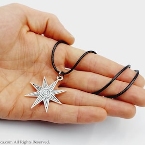 Star of Inanna / Ishtar Pendant (2 Style Options) - Sumerian Star Venus ...
