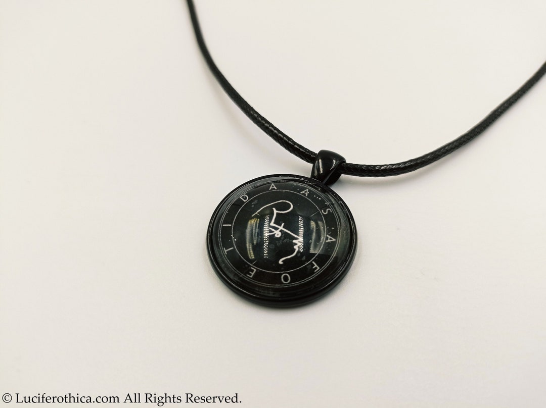 Dukante Sigil of Asafoetida Necklace - Occult Demonolatry Seal or ...