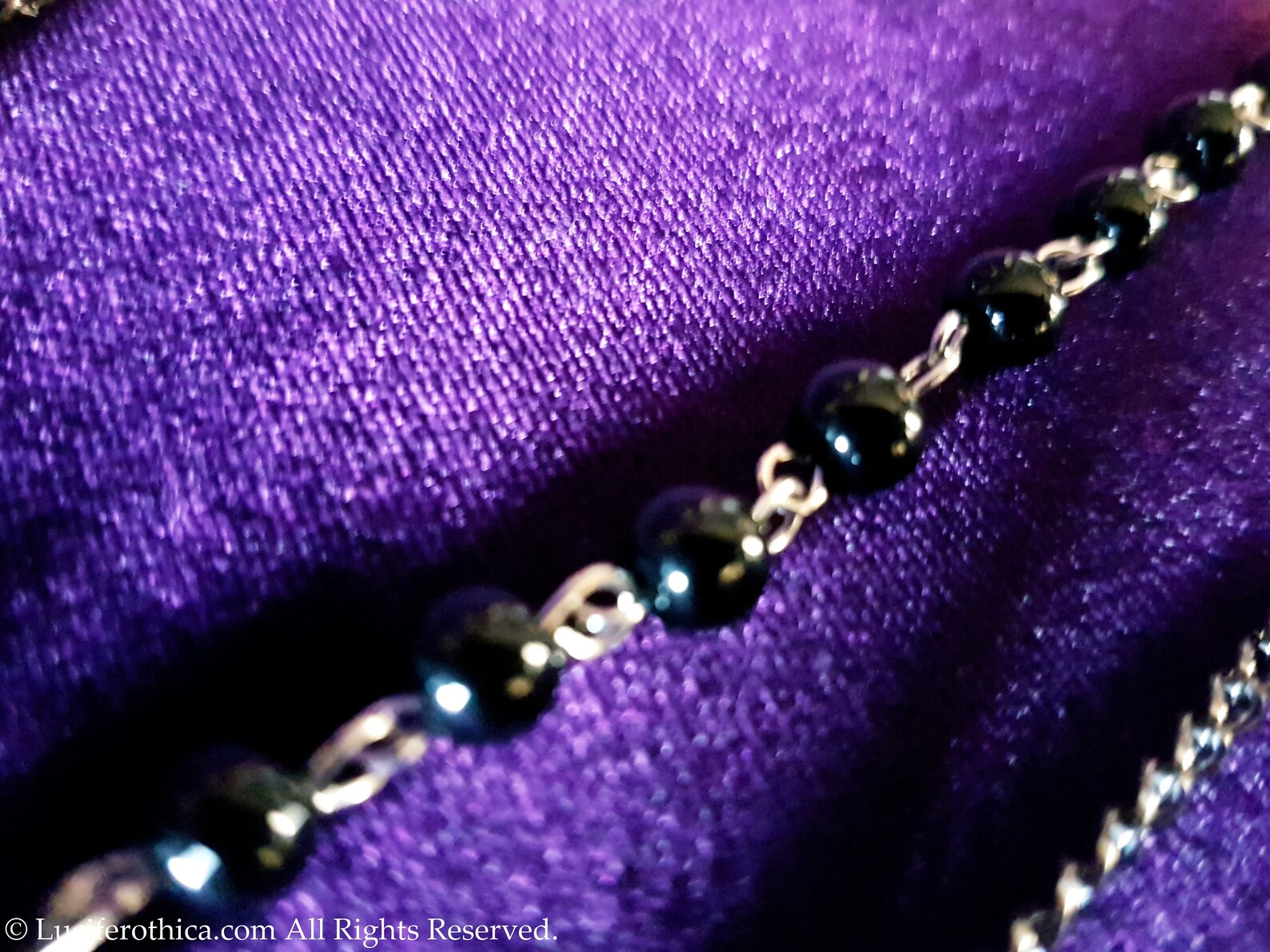 Trad Goth Jusa Necklace or Rosary - Sopor Aeternus Occult Goth Gothic ...