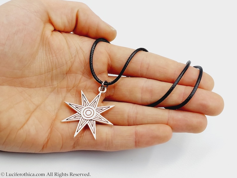 Star of Inanna / Ishtar Pendant 2 Style Options Sumerian | Etsy