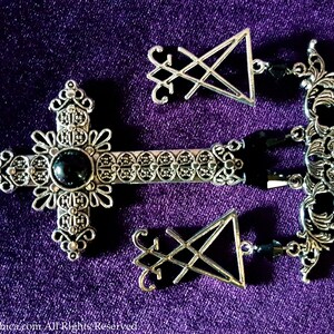 Balance Baphomet Necklace - Occult Sigil of Lucifer Balanca Scale ...