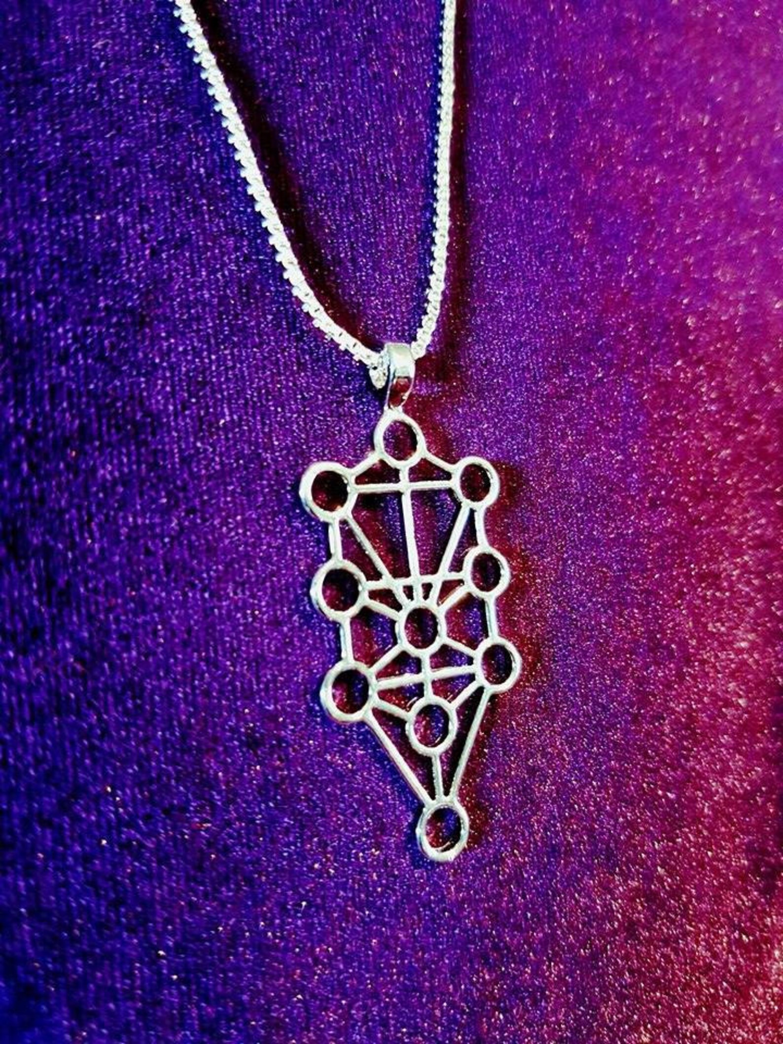 Sephiroth / Qliphoth Necklace Occult Qabalah Kabbalah - Etsy UK