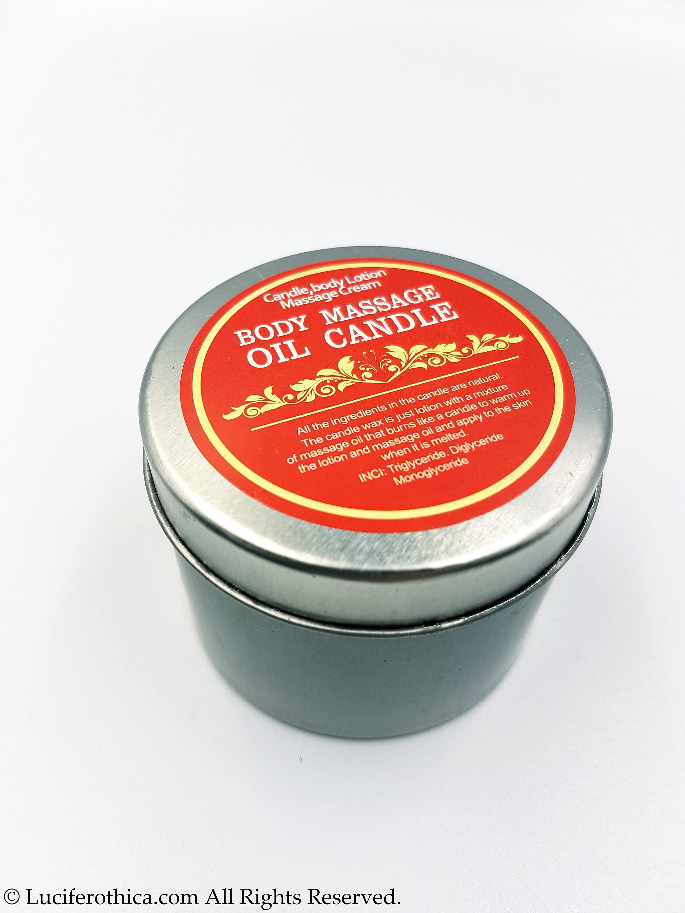 Body Massage Oil Candle