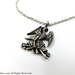 Phoenix Necklace Goth Gothic Big Necklace Occult - Etsy