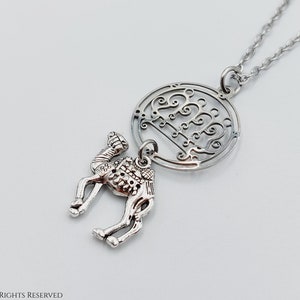 Sigil of Paimon Stainless Steel Pendant - King Paimon Riding Dromedary ...