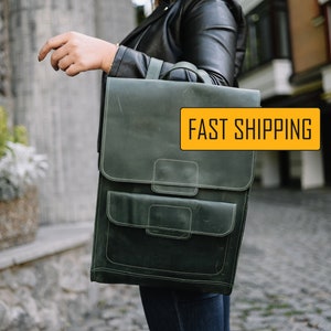 Large Green Backpack,laptop Backpack,backpack for University,womans ...