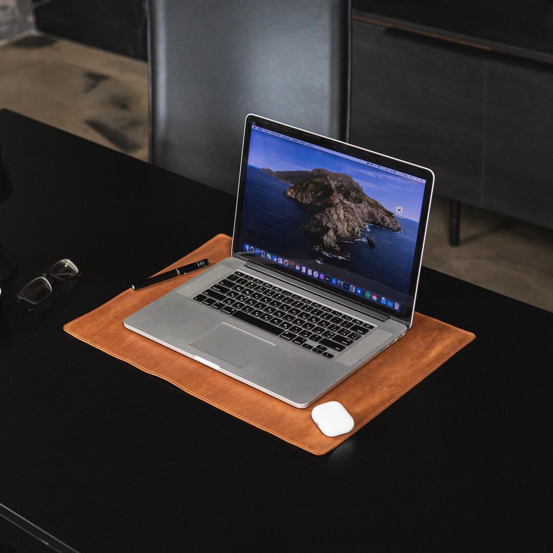 Custom Desk Pad, Leather Mouse Pad With Embossing, Large Mouse Pad ...