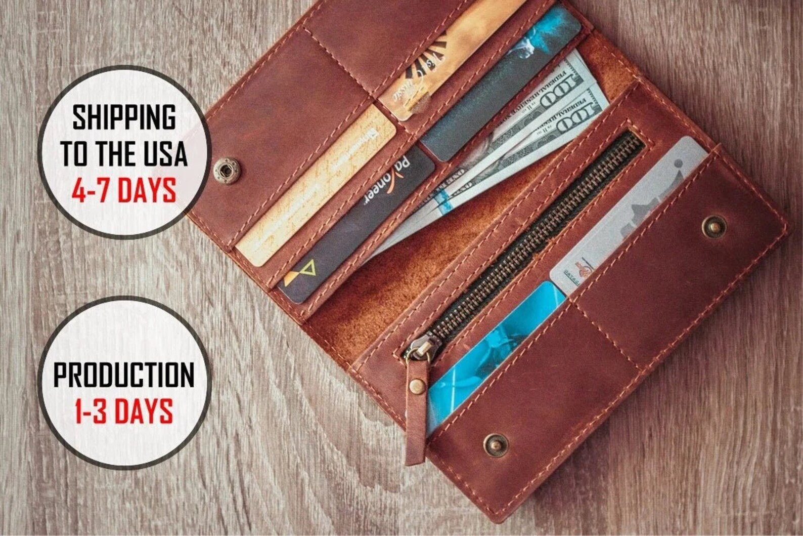 Long Wallet Women Leather Wallet Personalized Wallet Women - Etsy