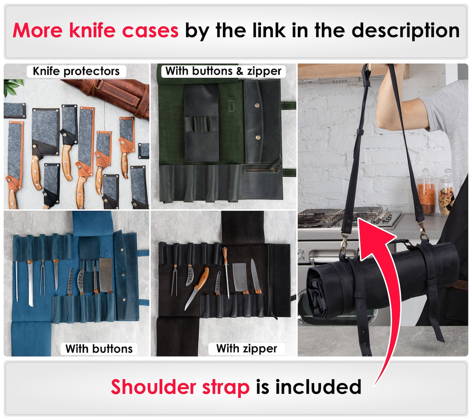 Knife Bag Chef,chef Knife Roll,leather Knife Roll,personalized Roll ...