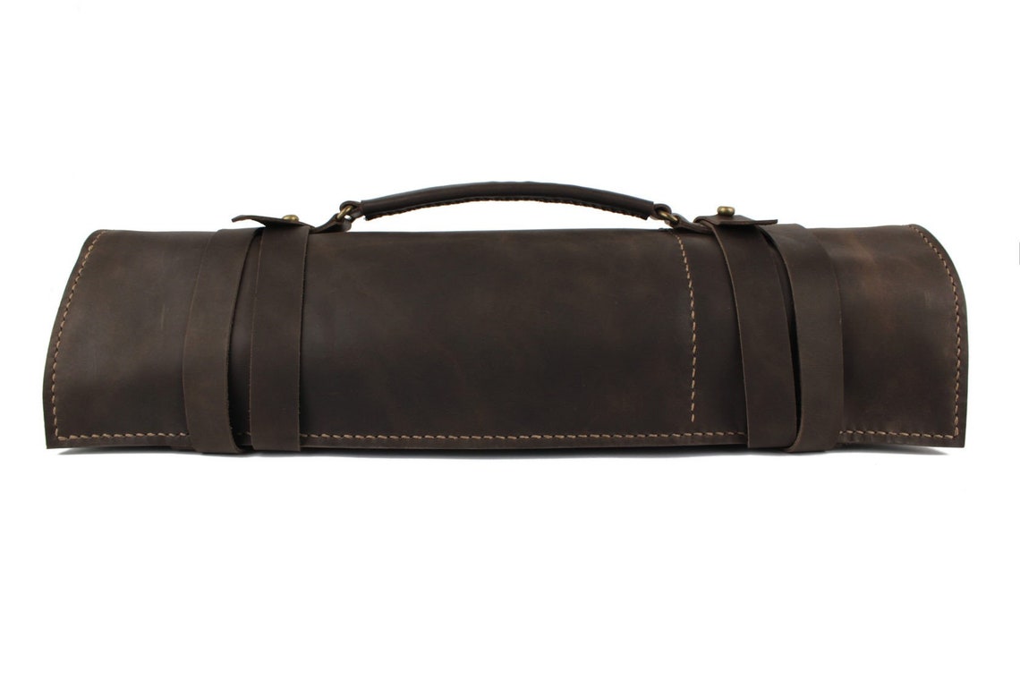 Leather Chisel Roll,leather Tool Storage,gift for Handyman,leather Tool ...