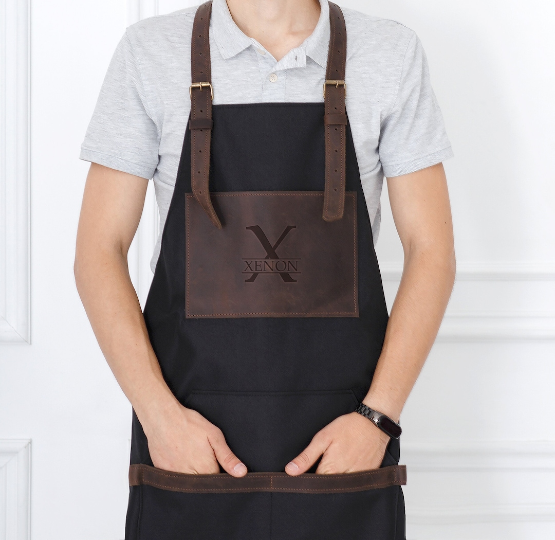 Barber Aprons for Men,hairdresser Apron Personalized,apron With Logo ...