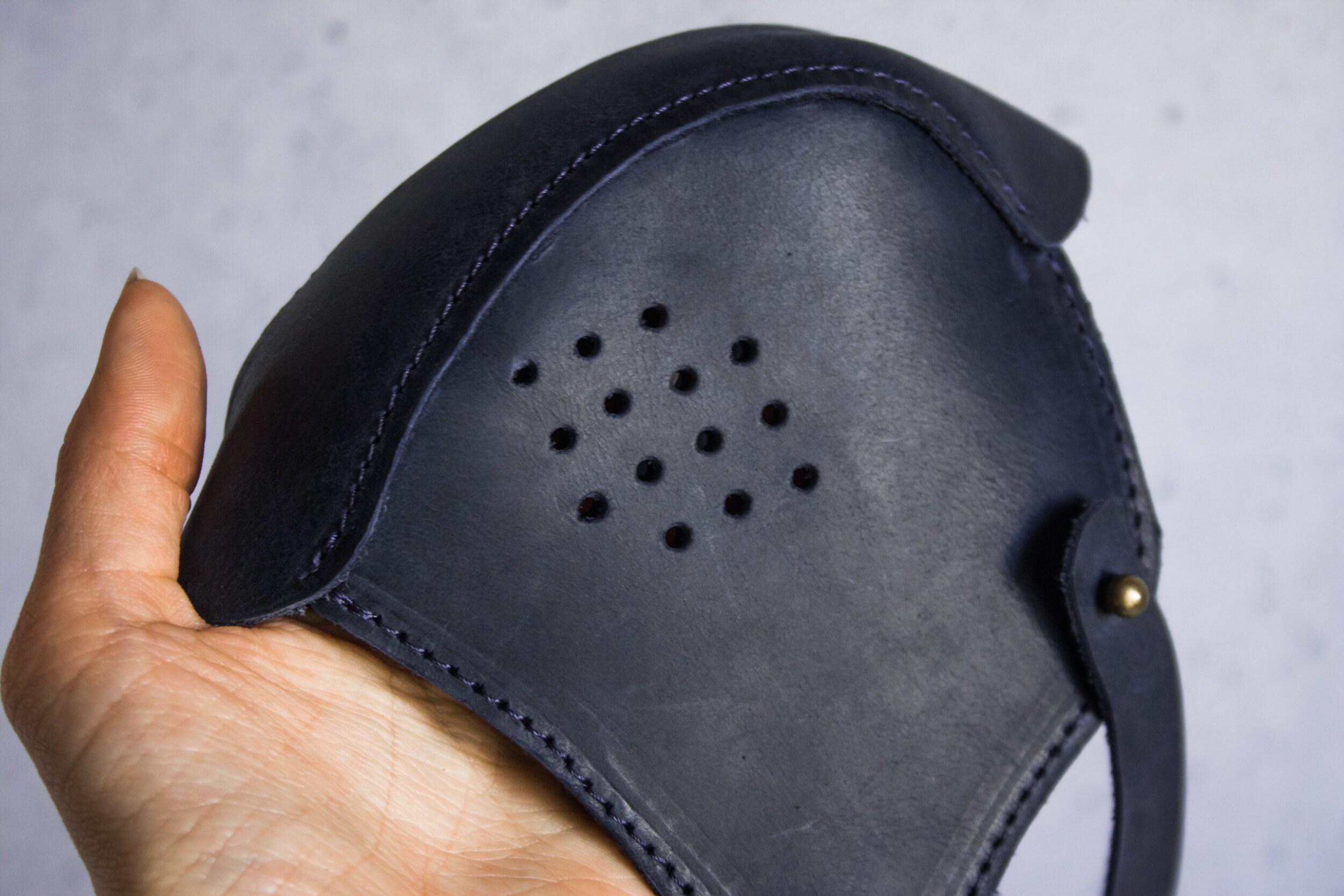 Mask With Filter Pocketleather Face Mask With Filter - Etsy