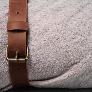 Picnic Blanket Strap,leather Blanket Carrier Personalized,blanket Roll ...