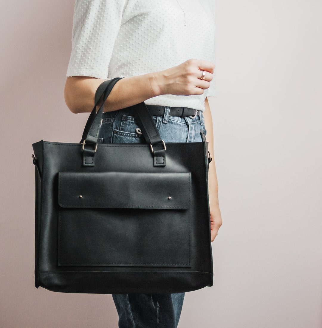 Leather Laptop Purse,leather Laptop Bag Handmade,leather Messenger Bag ...