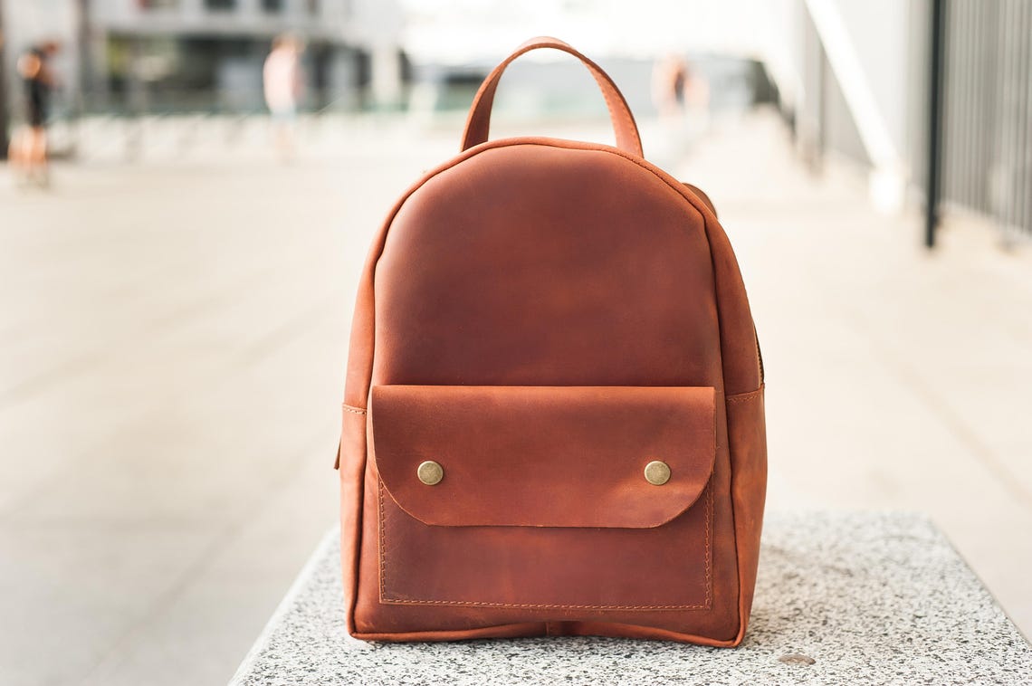 Brown Leather Backpack Women,leather Backpack Women Purse,backpack ...