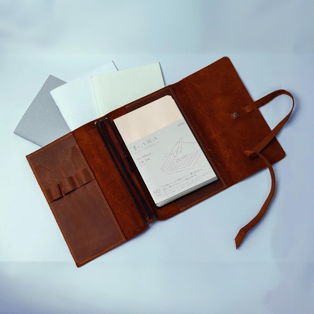 Midori Travelers Notebook Cover, Midori A5 Notebook Cover, Midori A6 ...