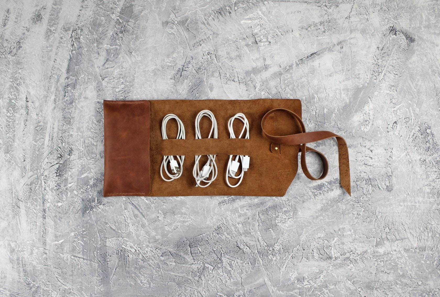 Tech accessories caseTech organizer travelCable organizer | Etsy