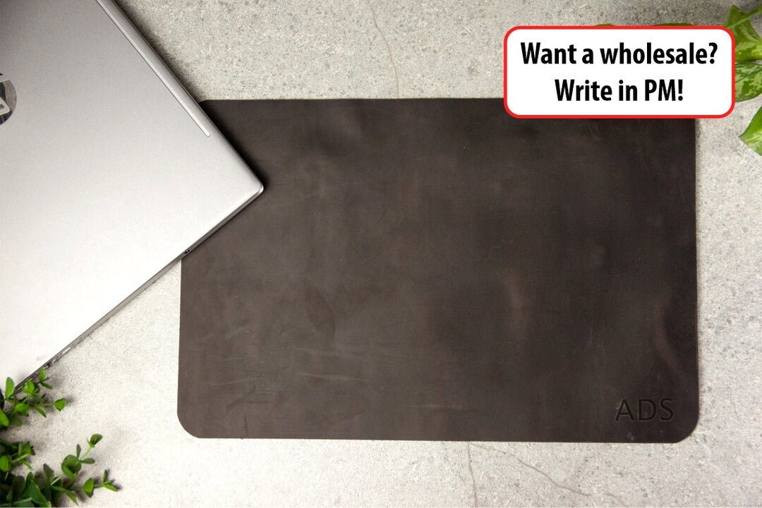 Leather Desk Blotter Pad,leather Desk Pad Large,leather Desk Mat Large ...