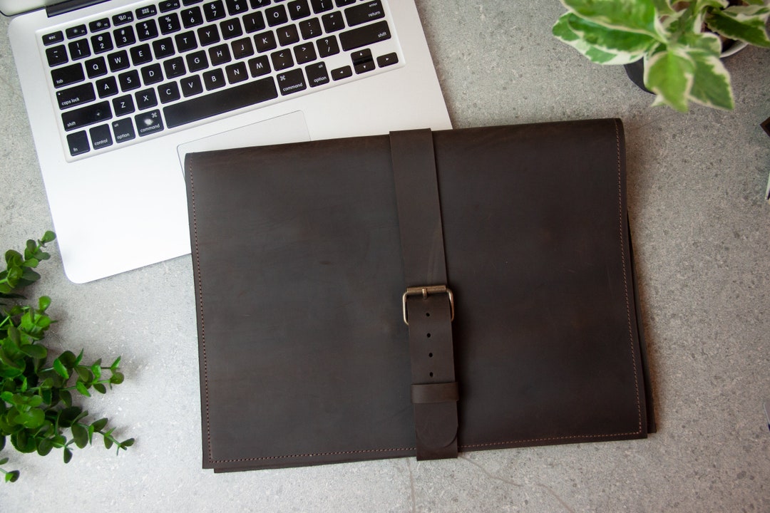 Customized Leather MacBook Case, Personalized MacBook Sleeve, Leather ...