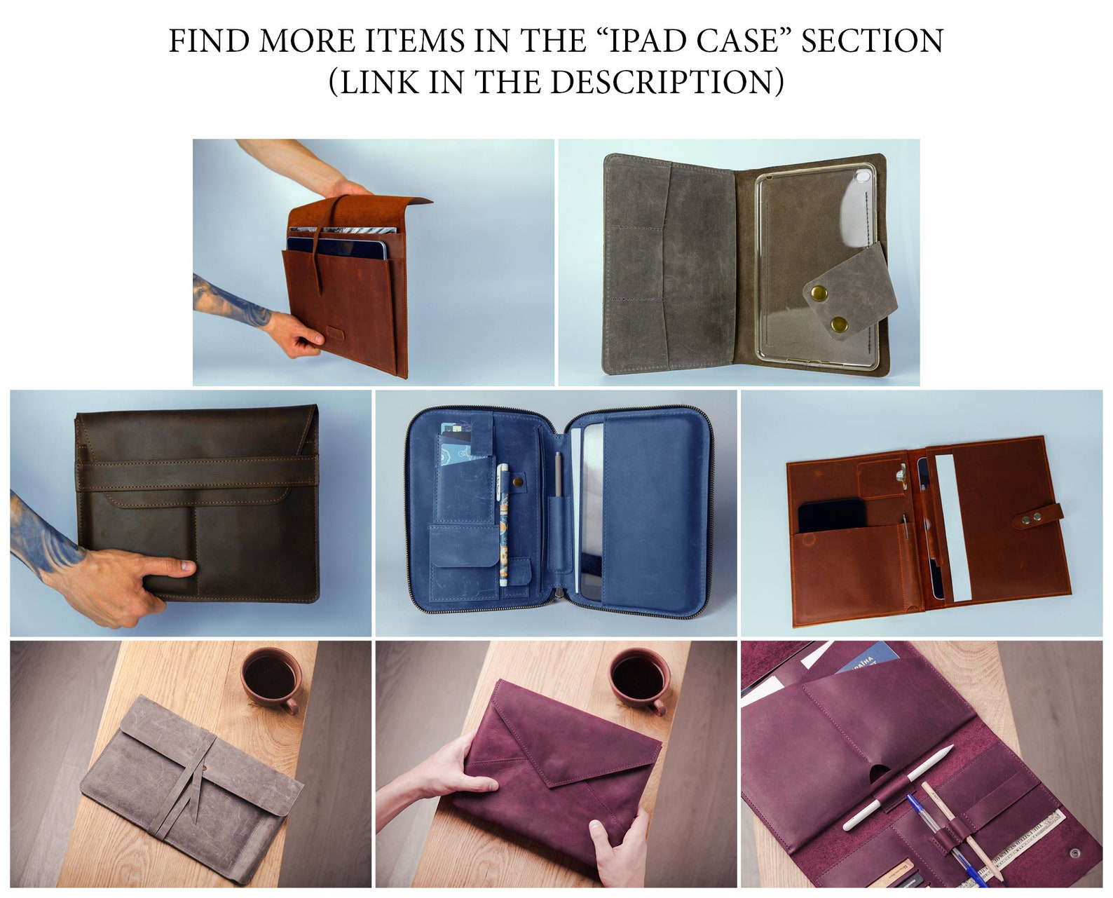 Ipad Organizer Ipad Pro 10.5 Case Apple Pencil Holderipad - Etsy