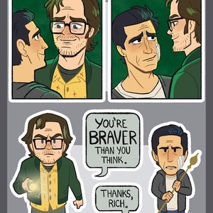 Neibolt Reddie IT: Chapter Two Paper Sticker Sheet - Etsy