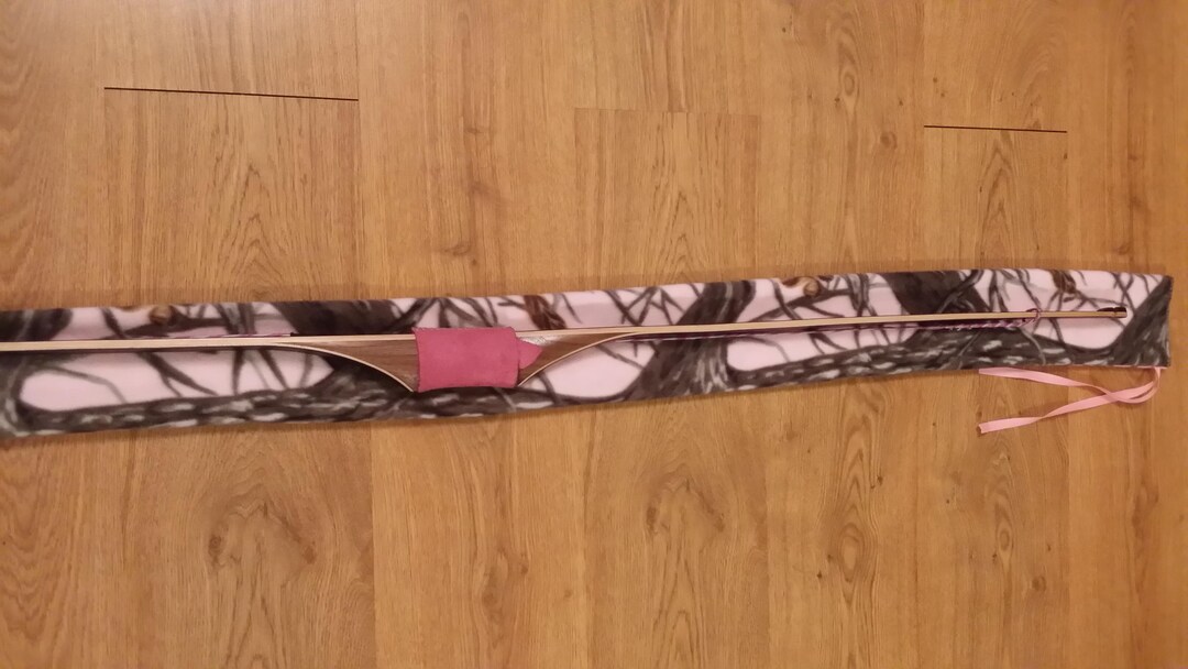 80 x3.5 Tir à larc traditionnel Pink Camo Soft Fleece Chaussette ...