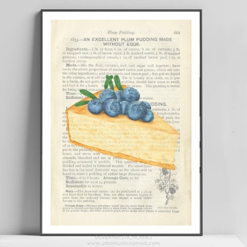 Cheesecake Recipe Print - Etsy