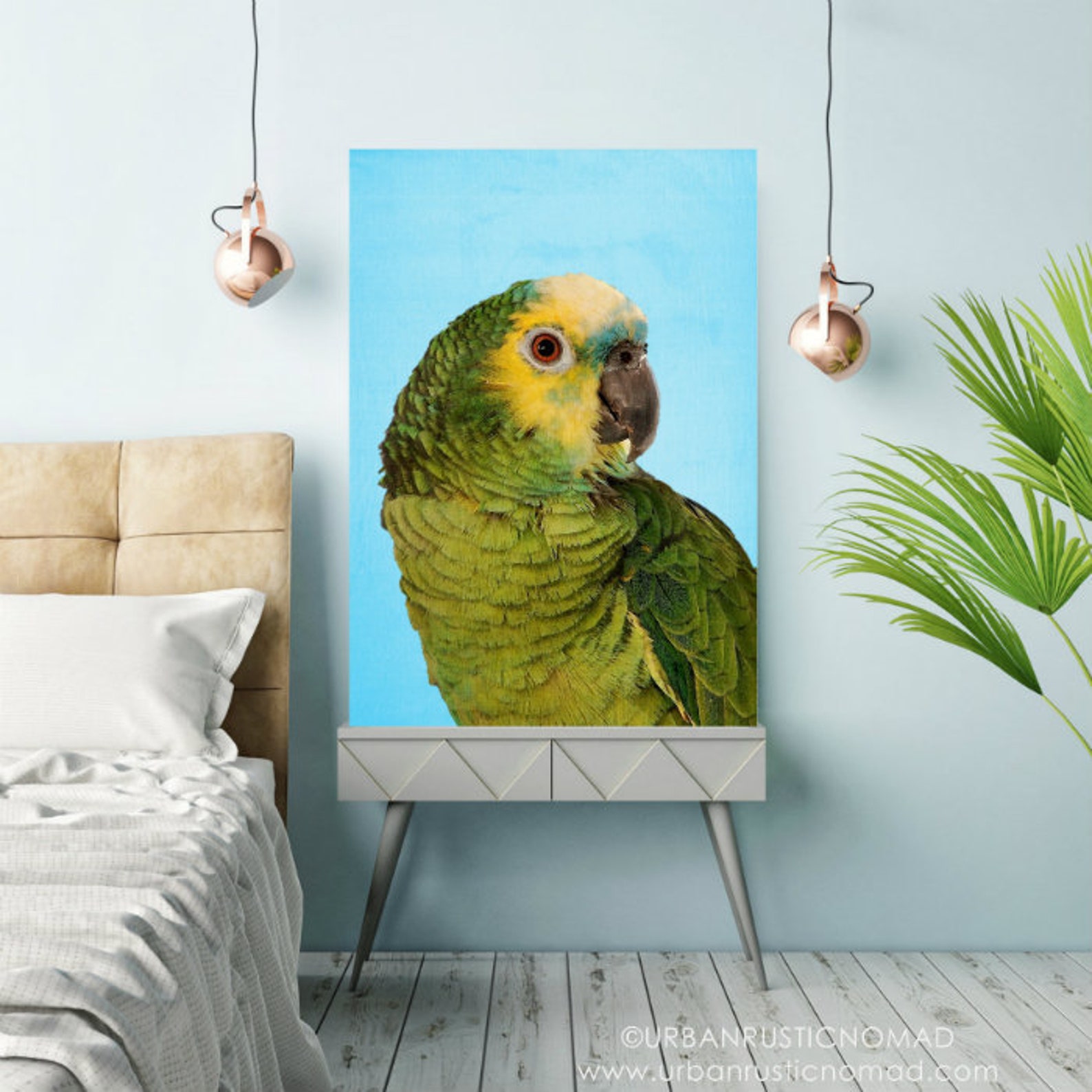 Bird Print, Parrot Photo, Tropical Wall Art, Digital Print, Jungle ...