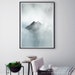 Misty Forest Island Lake Wall Art Decor Nordic Print Poster - Etsy